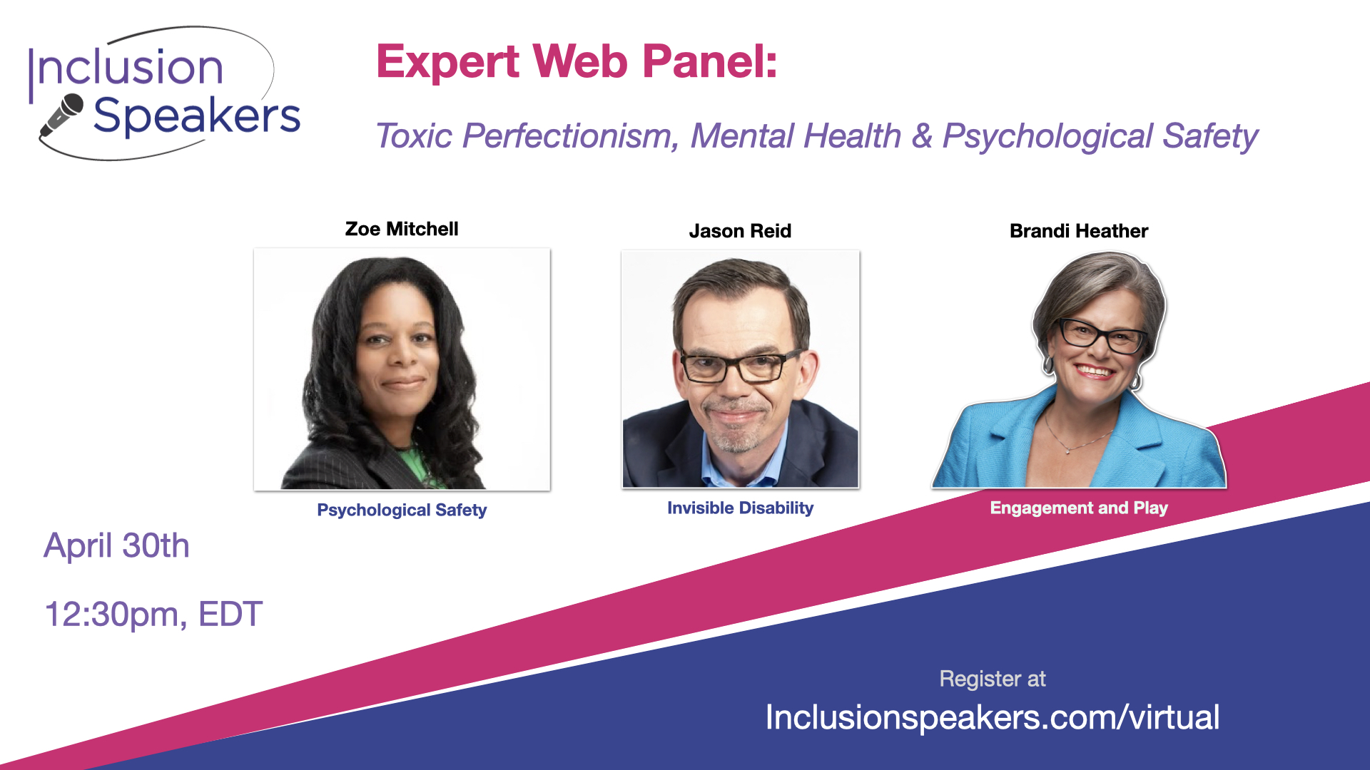 Meet The Experts Web Panel - InclusionSpeakers.com